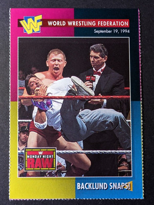 1995 WWF Magazine Cards #82 Backlund Snaps! | eBay