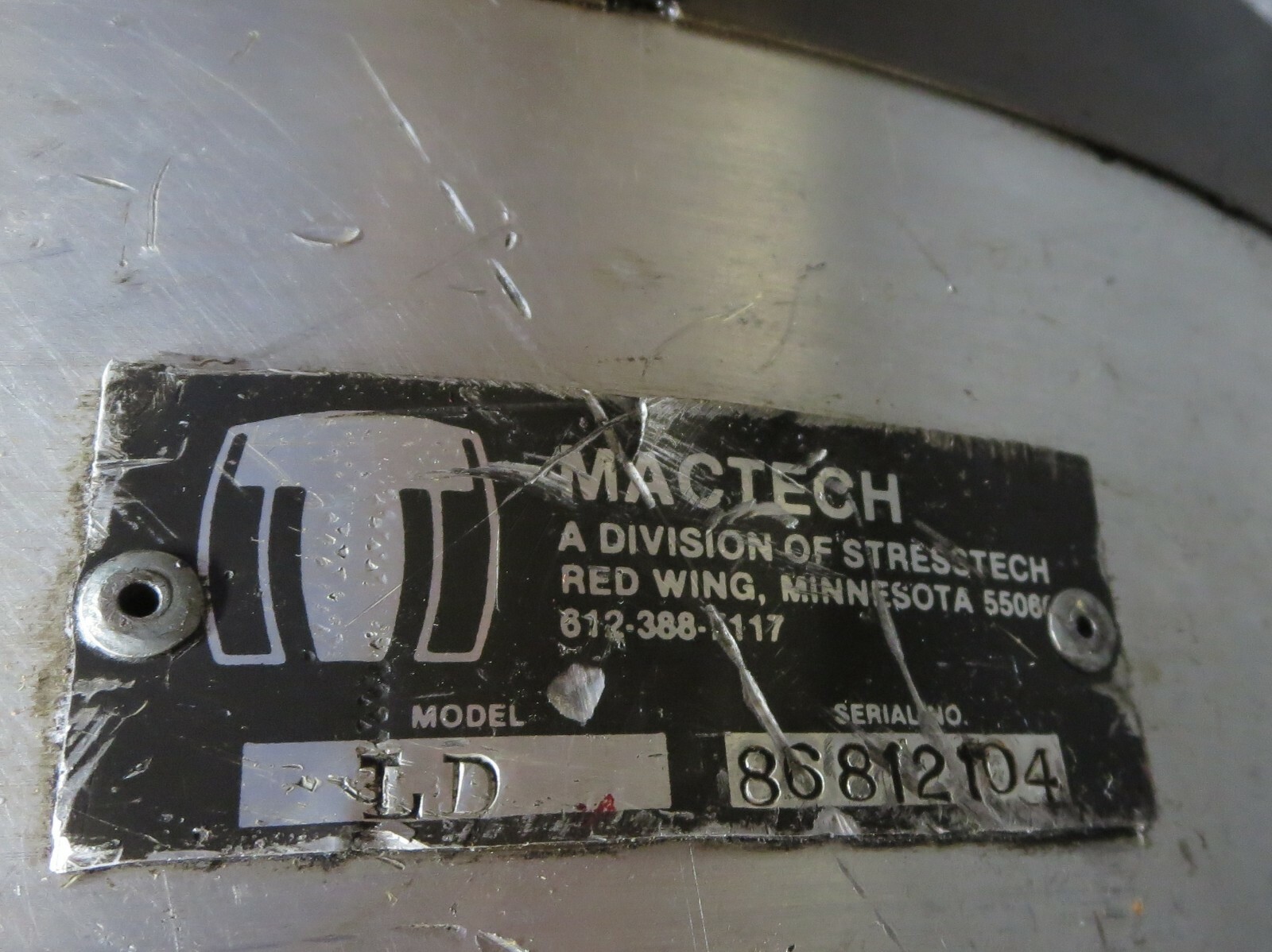 MACTECH 812 Clamshell Pipe Lathe 6.63 - 12.75" Split Frame = 812LC Made ...