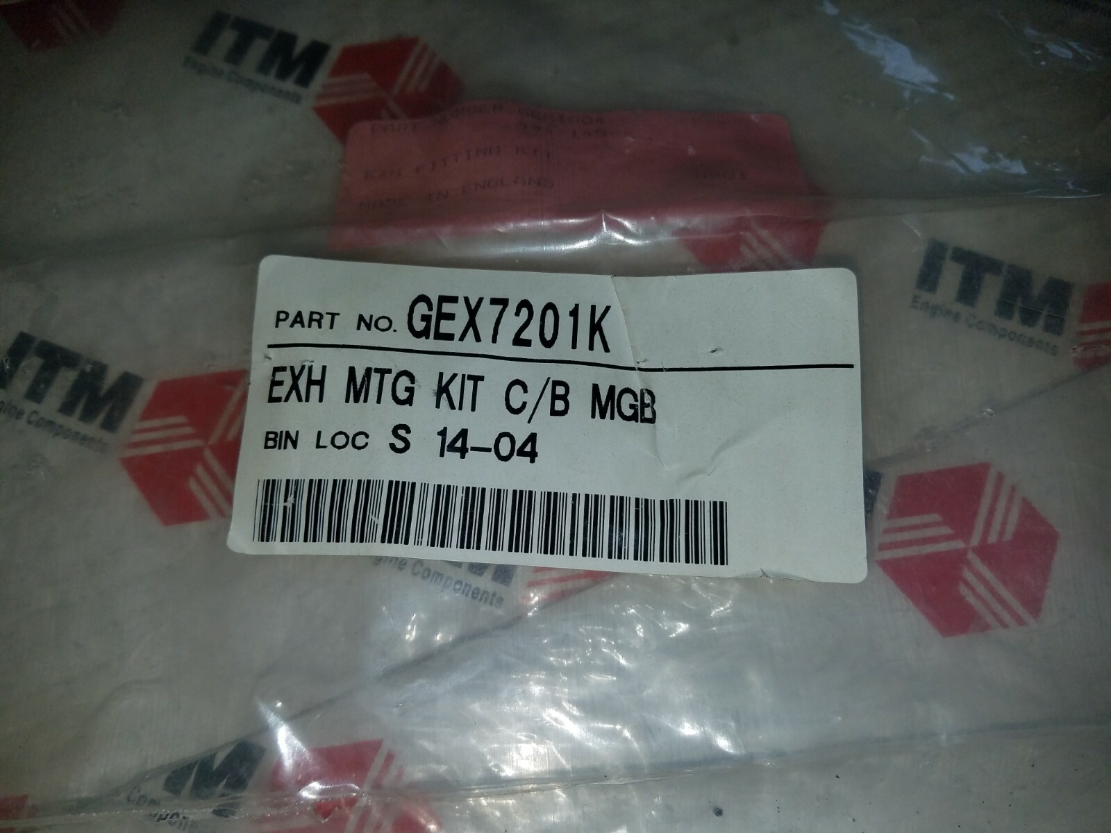 MGB & MGC 68-69 Rear Exhaust Mounting Kit - Made in England - GEX7201K ...
