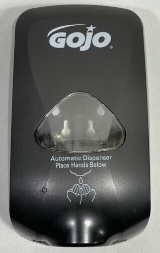 GOJO TFX TOUCH FREE AUTOMATIC FOAM SOAP DISPENSER 1200ML BLACK 2700-953 ...