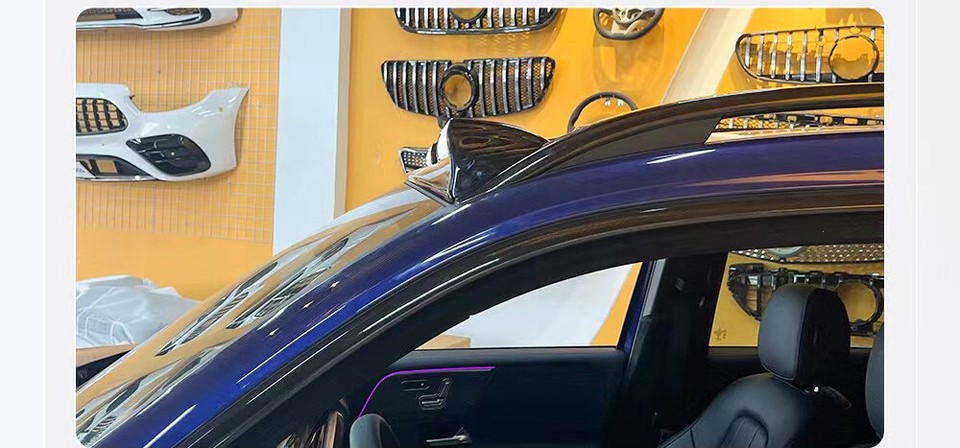 Roof light fits for Mercedes Benz GLB 2020-2024 top LED bars glossy ...