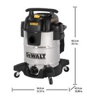 DEWALT® Wet & Dry Corded Vacuum Cleaner, DXV38S, 38 Litre with 2.1m ...