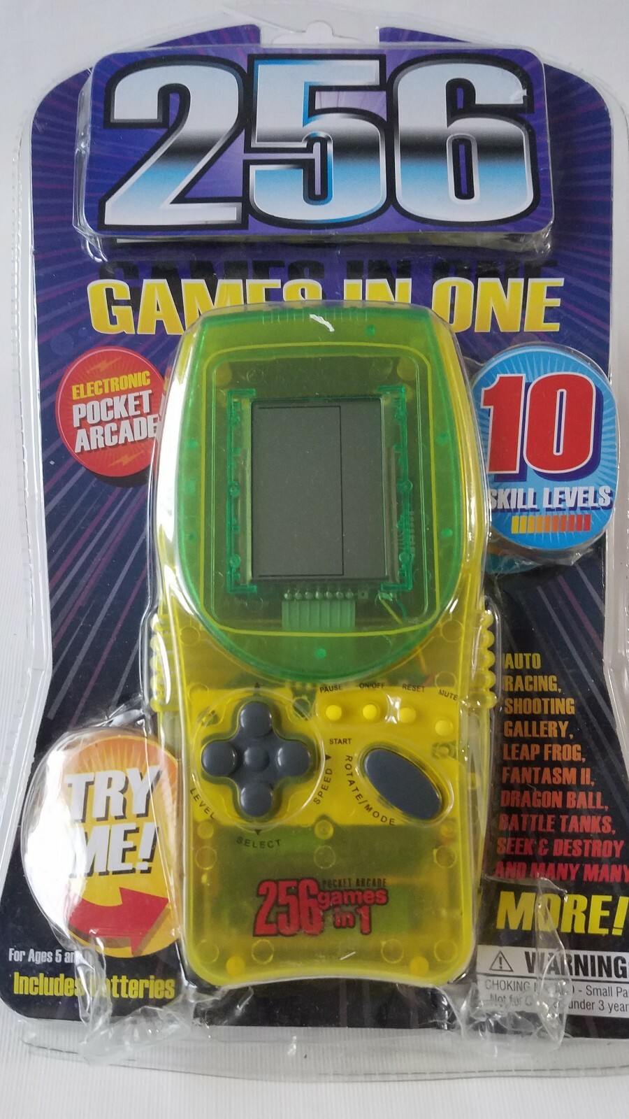 256 games In One Electronic Pocket Arcade | eBay