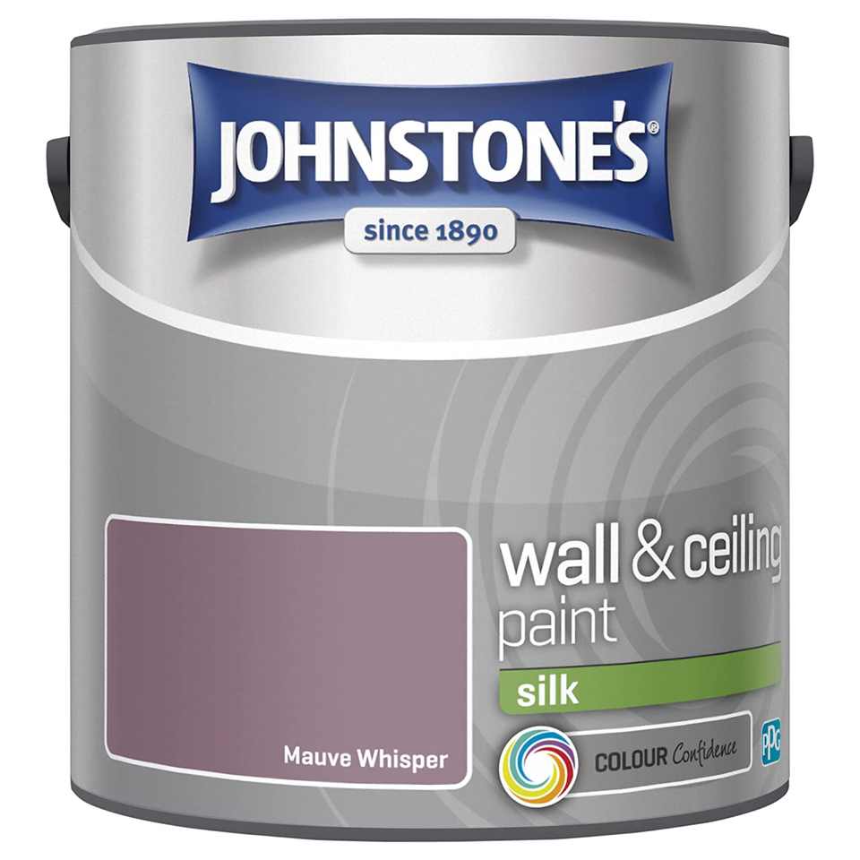 Johnstones Muave Whisper Wall Ceiling Interior Emulsion Purple Lilac ...