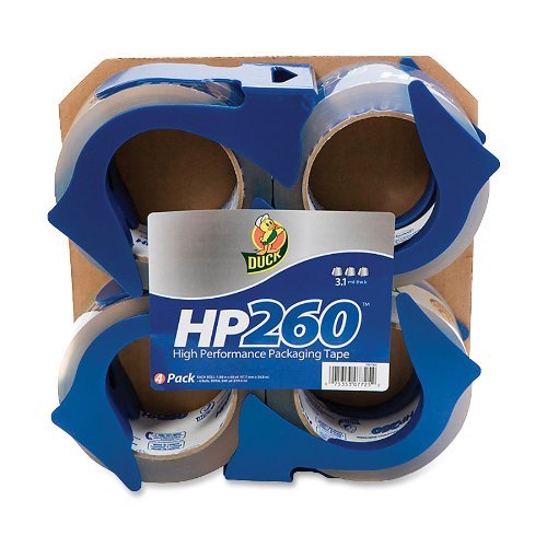 Duck Brand HP260 Packaging Tape: 1.88 in. x 60 yds. (Clear) *4-pack ...
