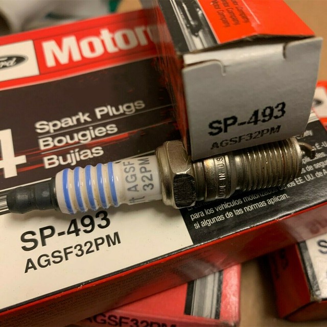 Set of 8 Genuine Motorcraft Spark Plug Sp493 Agsf32pm for sale online ...