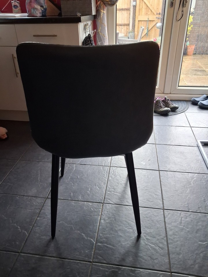 dining room chairs x 2 - OFCASA diamon pattern -brand new in box ...