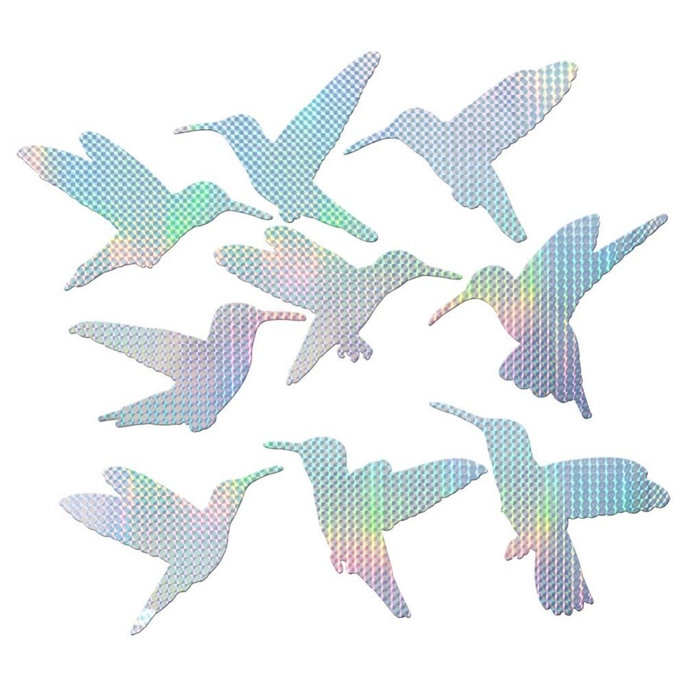 Bird Safe Window Stickers with Easy Application to Prevent Collisions ...