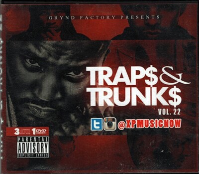 Traps & Trunks Vol 22 Disc 1 ~ Various Artists ~ Rap & Hip-Hop ~ CD ...