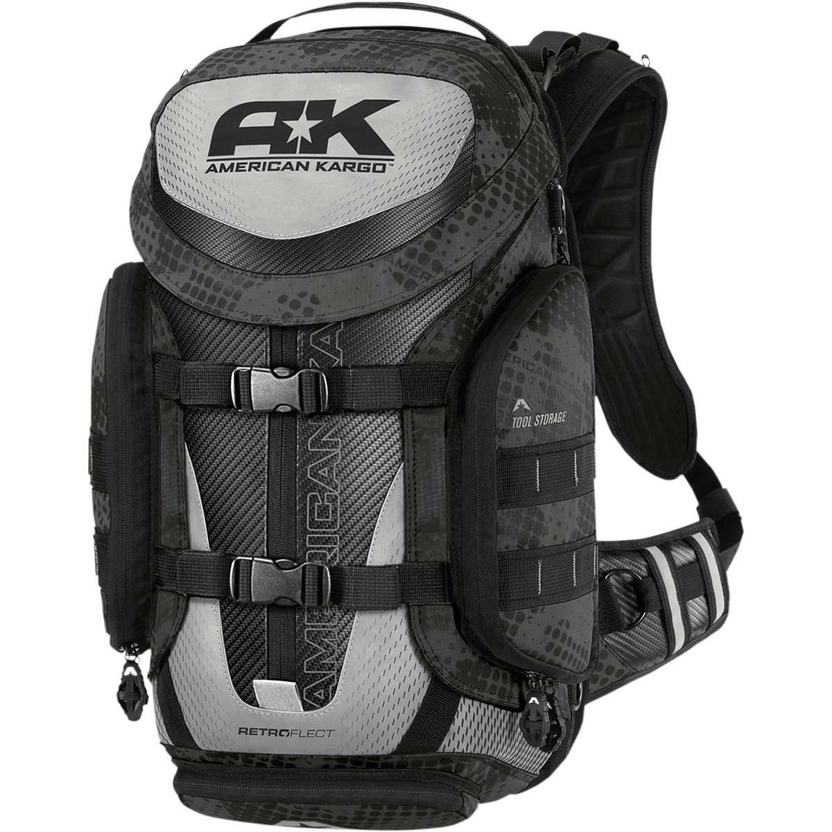 American Kargo - 3517-0329 - Trooper Backpack, Black for sale online | eBay