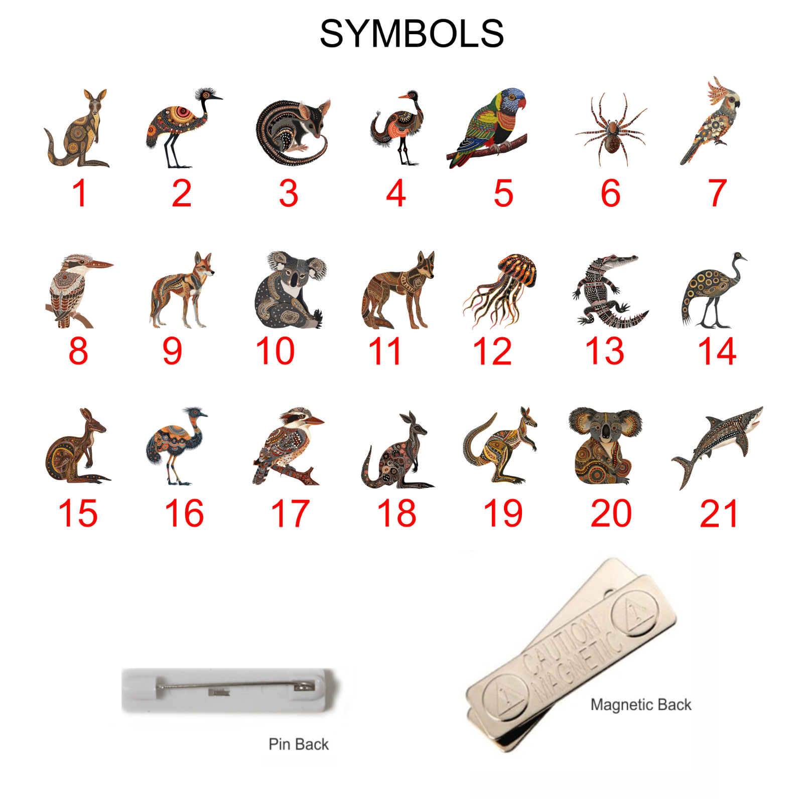 Personalised Aboriginal Name Badge Work Name Tag Indigenous Name Badge ...