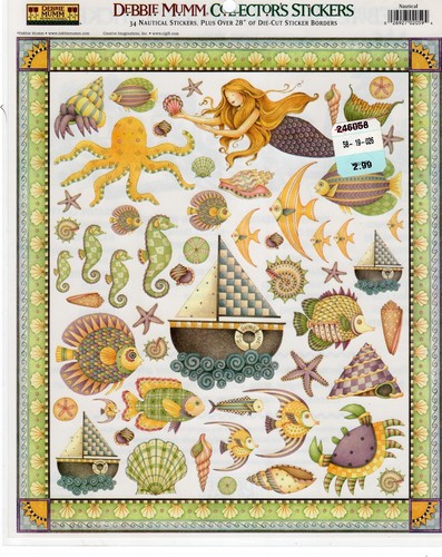 Debbie Mumm Collector's Stickers ~ Choice of 19 Designs ~ Noah's ...