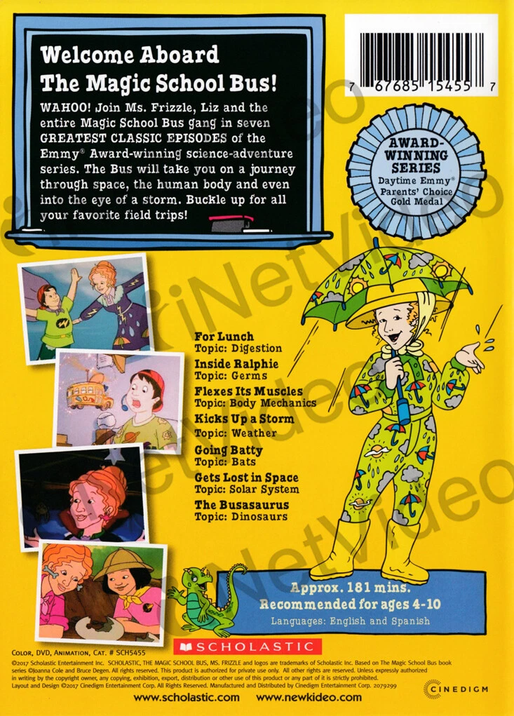Magic School Bus Gets Lost In Space Dvd