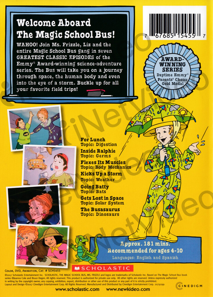 The Magic School Bus: Greatest Original Episodes for sale online | eBay