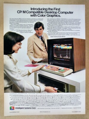 1979 ISC Intecolor 8063 Computer vintage print Ad | eBay