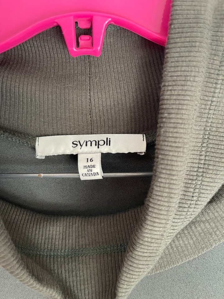 Women's Two-Piece Sympli Tunic/Pant set, Olive Green, 1X, EUC | eBay