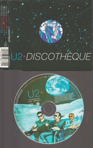 U2 Discotheque Cd Maxi # 2 France French Case Edition - Madcjay | eBay