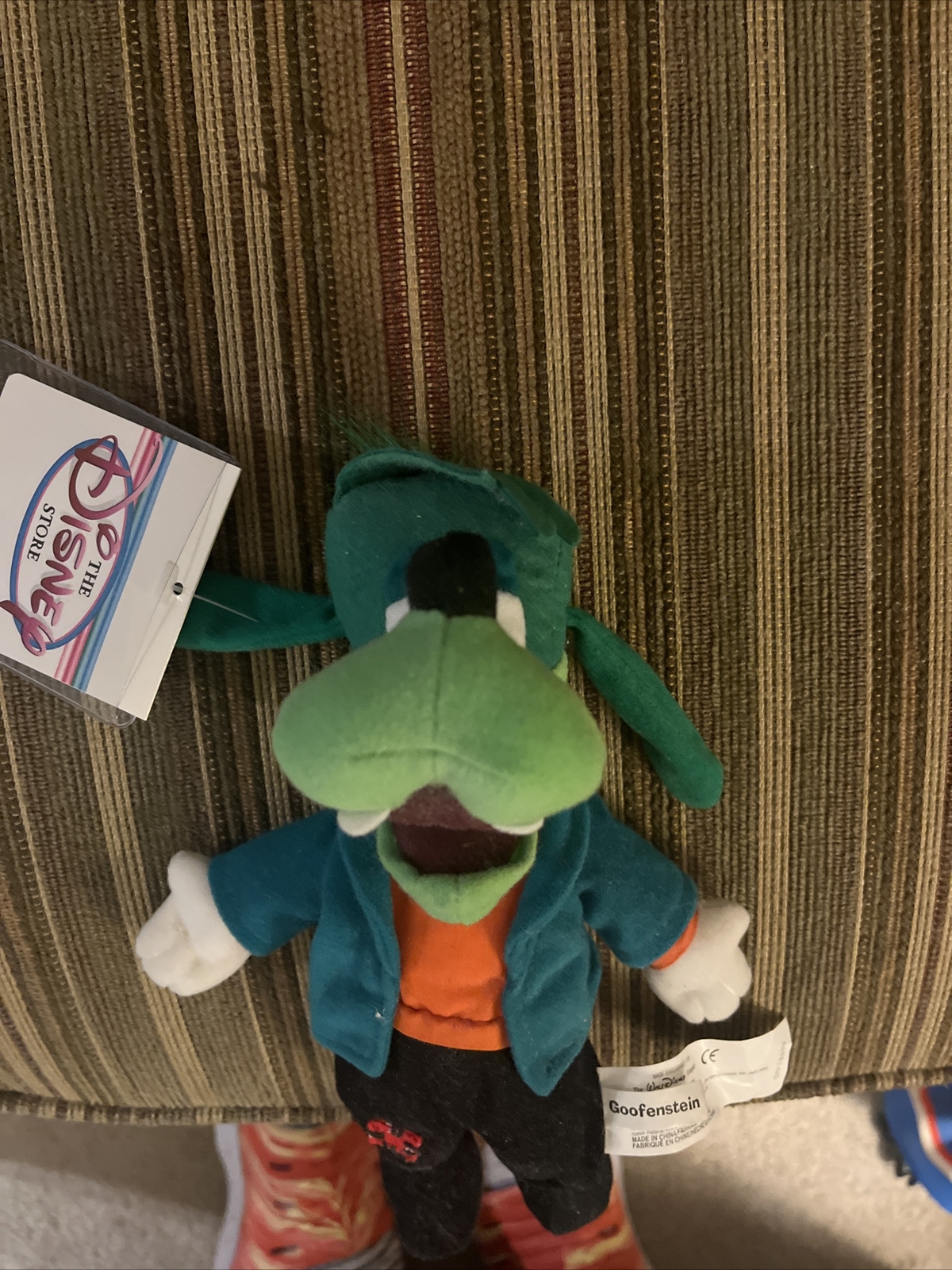 Disney Goofy Green Goofenstein Halloween Costume 8 Plush Bean Bag Doll ...