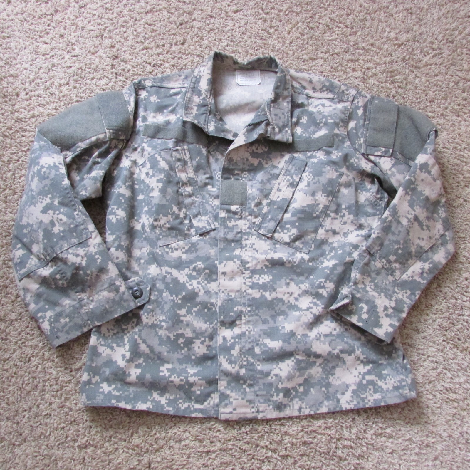 ACU US Army Combat Uniform Digital Camo Ripstop BDU J… - Gem