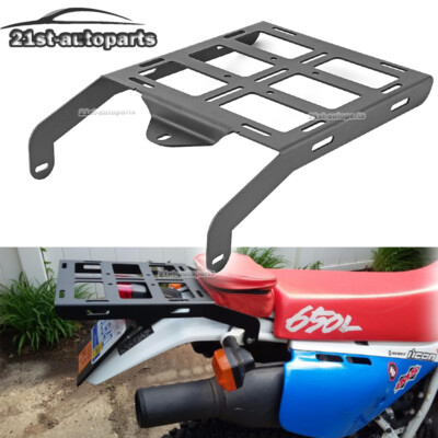 Black Steel Rear Tail Luggage Cargo Rack Holder Utility For Honda ...