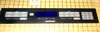 Dacor ER48D Double Oven Control Panel/Bezel/Membrane 105311, 100165 ...