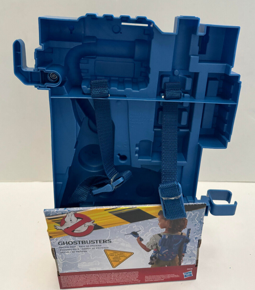 New Ghostbusters Movie Blue Proton Pack Roleplay Gear for Kids Hasbro ...