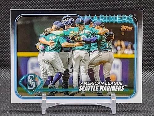 SEATTLE MARINERS. 2024 Topps Baseball. #241. Team Card. | eBay