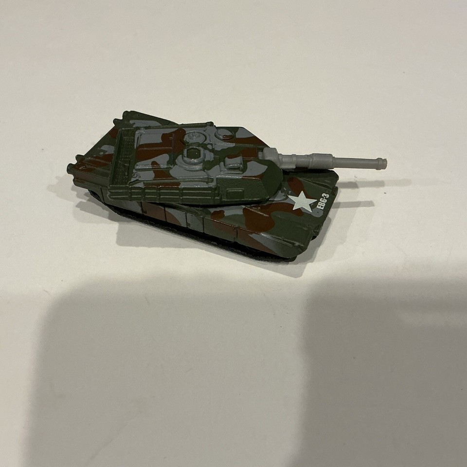 Vintage 1994 Matchbox Green Abrams Main Battle Army Tank White Star ...