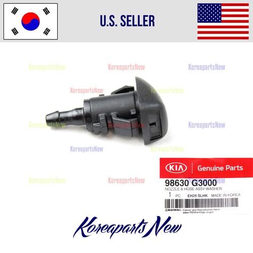 Windshield Wiper Washer Nozzle Spray ⭐OEM⭐ Veloster G70 Venue Palisade ...