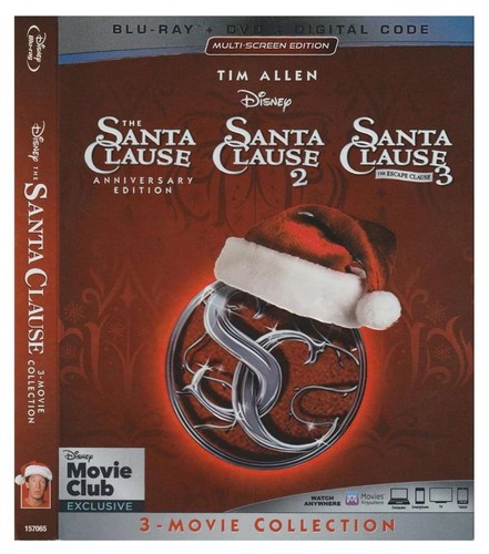The Santa Clause 3-movie Anniversary Edition - The Santa Clause (1994 ...