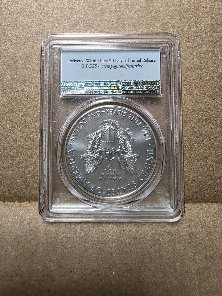 2020 (W) $1 AMERICAN SILVER EAGLE PCGS MS70 WEST POINT FIRST STRIKE ...