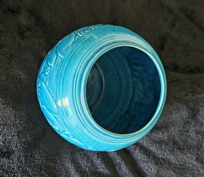 Rare Cowan Art Pottery Vase in Egyptian Blue by Paul Bogatay | eBay