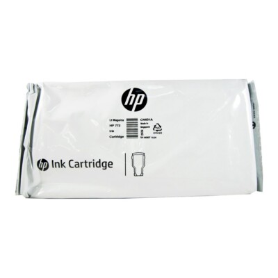 Genuine HP 772 Light Magenta 300ml CN631A Ink Cartridge DesignJet Z5200 ...