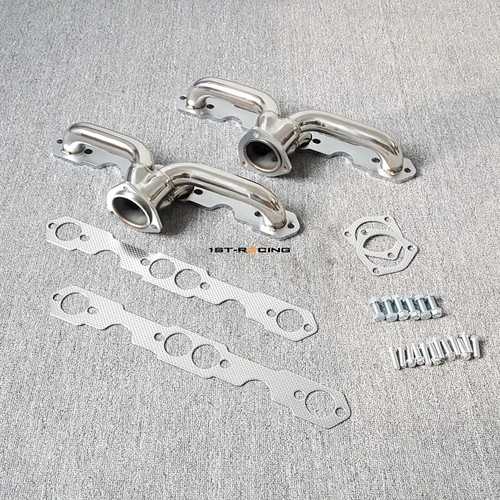 Small Block Chevy Impala Nova Corvette SBC Super Short Exhaust Headers ...