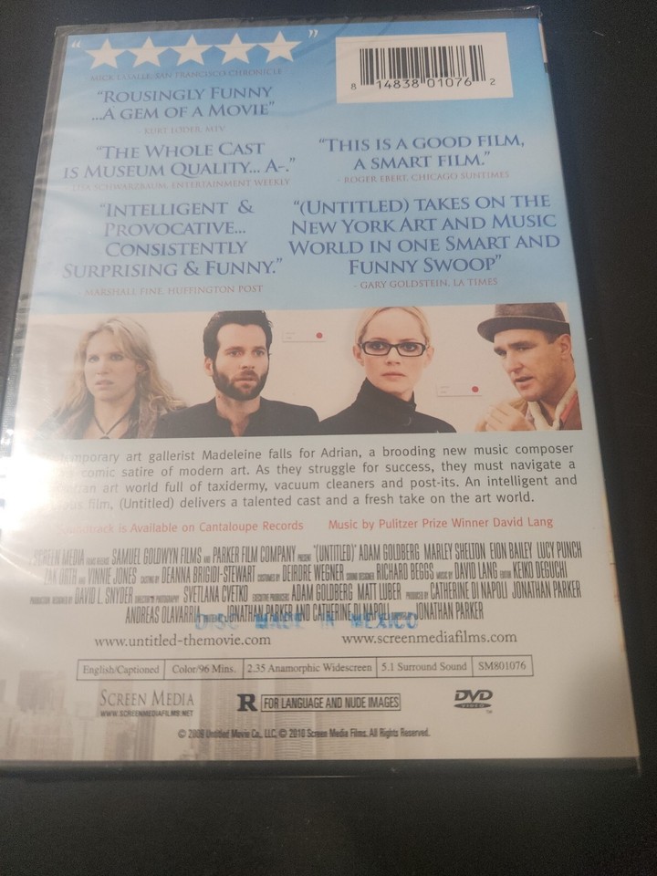 (Untitled) (DVD, 2010) Brand New Sealed 814838010762| eBay