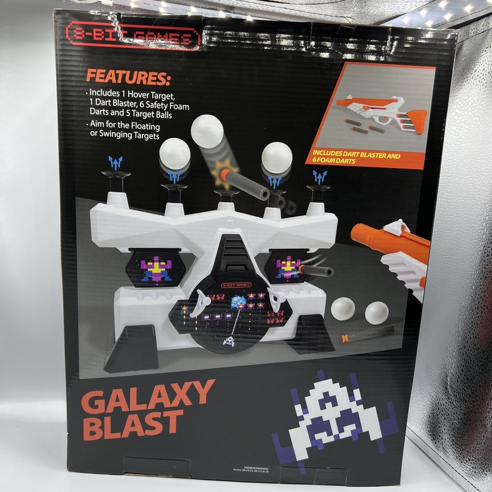 Galaxy Blast REC-TEK Hover Target Shooting Game 8 Bit Games Galaxy ...