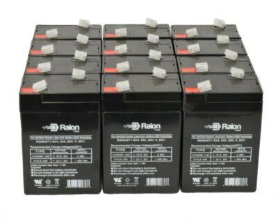 Raion Power 6V 4.5Ah Battery For Emergi-Lite JF15B - 12 Pack | eBay