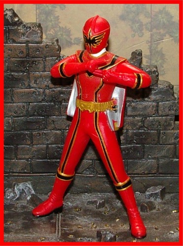 Power Rangers Sentai Hero Vinyl Figure _ Mystic Force / Magiranger Red ...