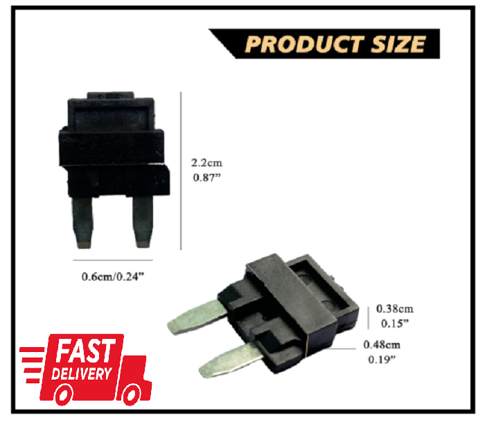 5 Pack Mini Diode 1A Multi-Function Fuses for Automotive Air Condition ...