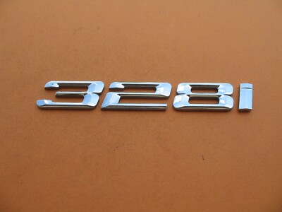99 00 01 02 03 04 05 BMW 328I 328 I REAR LID CHROME EMBLEM LOGO BADGE ...