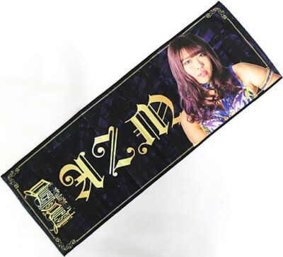2022 STARDOM AZM Azumi Support Towel Queen's Quest AEW NJPW | eBay ...