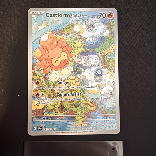 Castform Sunny Form 195/191 Sv08: Surging Sparks Holo | eBay