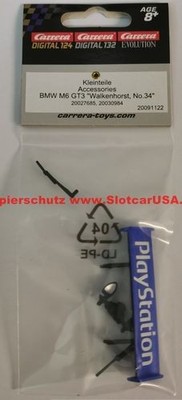 Carrera 20091122 Small Parts BMW M6 GT3 Walkenhorst No. 34 27685 30984 ...