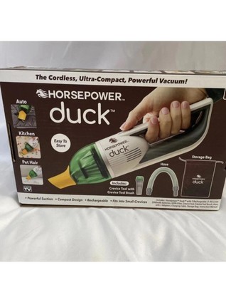 Horsepower Duck Cordless,Ultra Compact, Powerful Vacuum R1-3224 As Seen ...