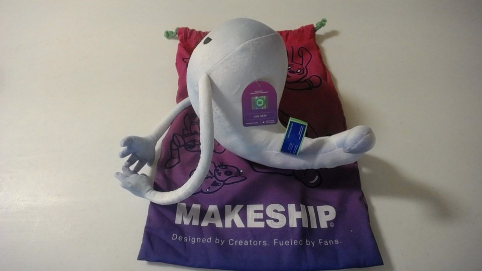 The Ningen Plush Mister Manticore Youtube Indie Game Makeship Only 257 ...