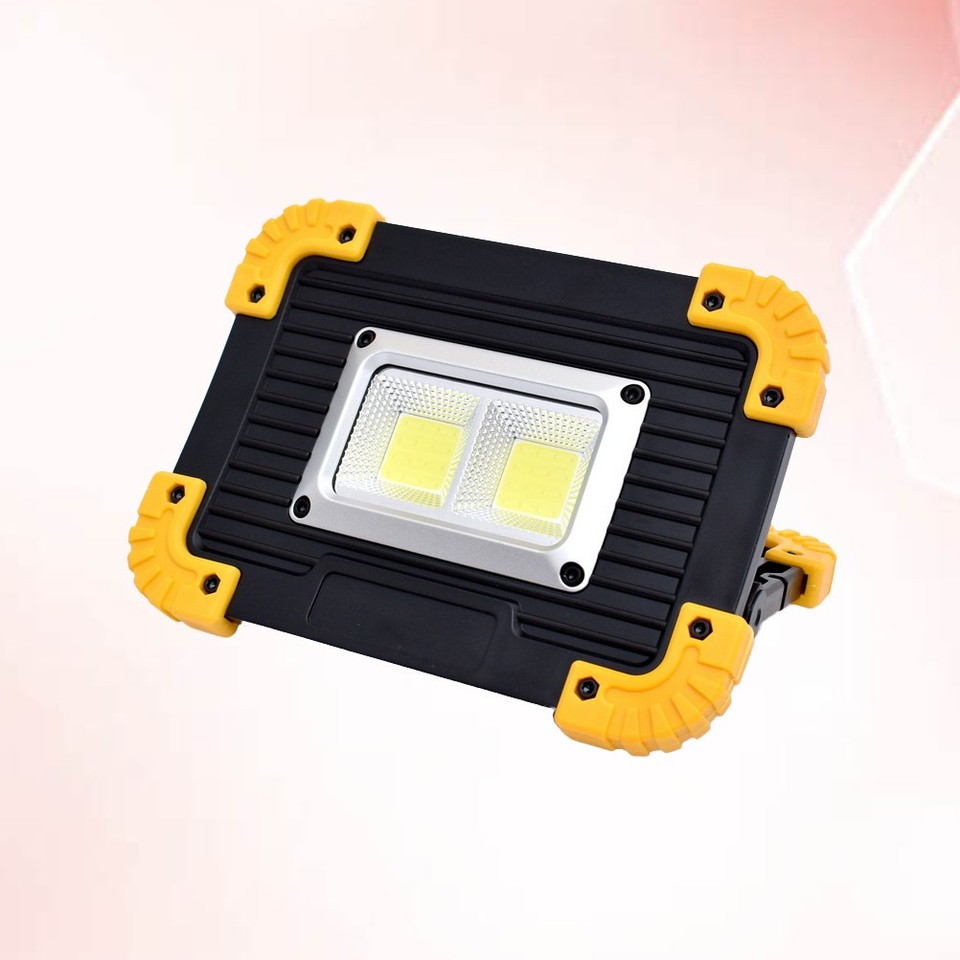 20W COB Bright Light Working Light Rechargeable Work Lamp Floodlight ...