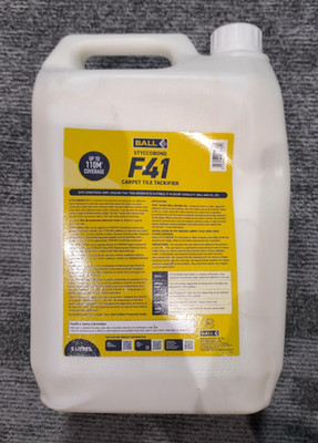 F-Ball Styccobond F41 Carpet Tile Tackifier 5 Litres Carpet Flooring ...