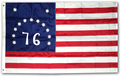 3x5 Ft BENNINGTON 76 FLAG EMBROIDERED NYLON USA BANNER 1776 BATTLE ...