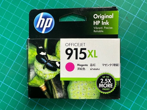 HP 915XL Magenta Ink Cartridge for Office Jet 8010/8010e and 8020/8020e ...