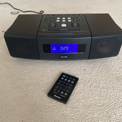 Boston Acoustic MicroSystem CD with remote controls | eBay